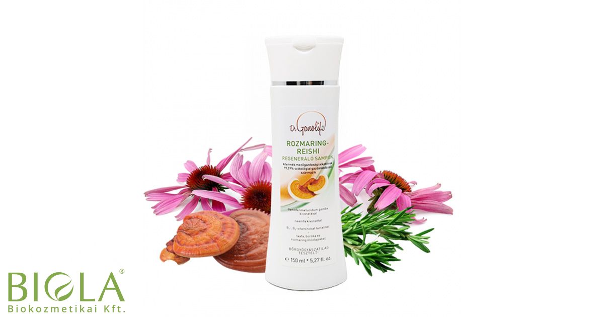Rozmaring-reishi regeneráló sampon - biola.hu | BIOLA